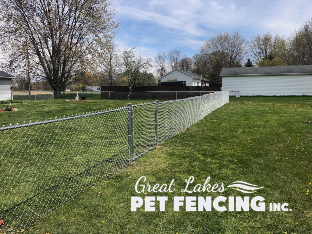 Residential Chain Link Fencing - Great Lakes Fencing Inc